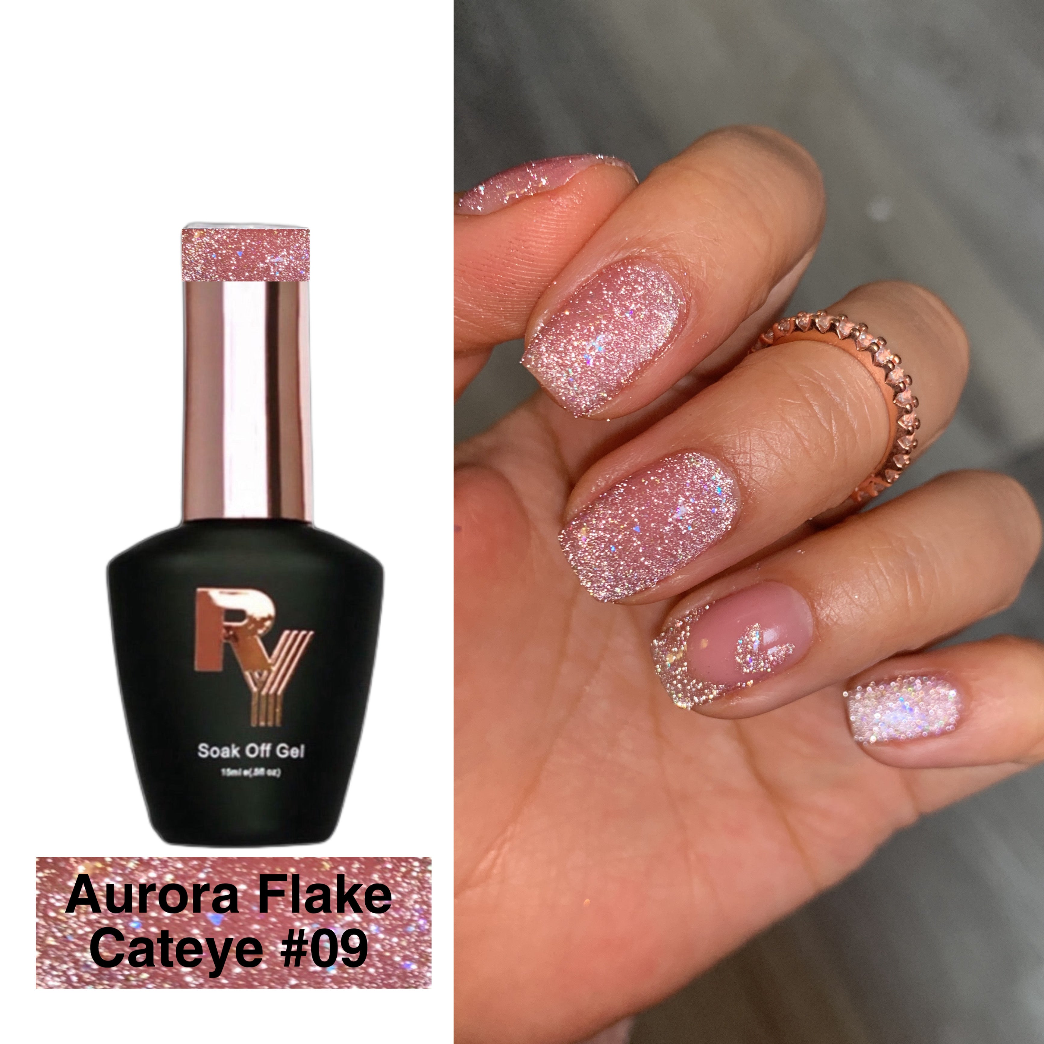 Reflect. Aurora Flake Cat Eye 9