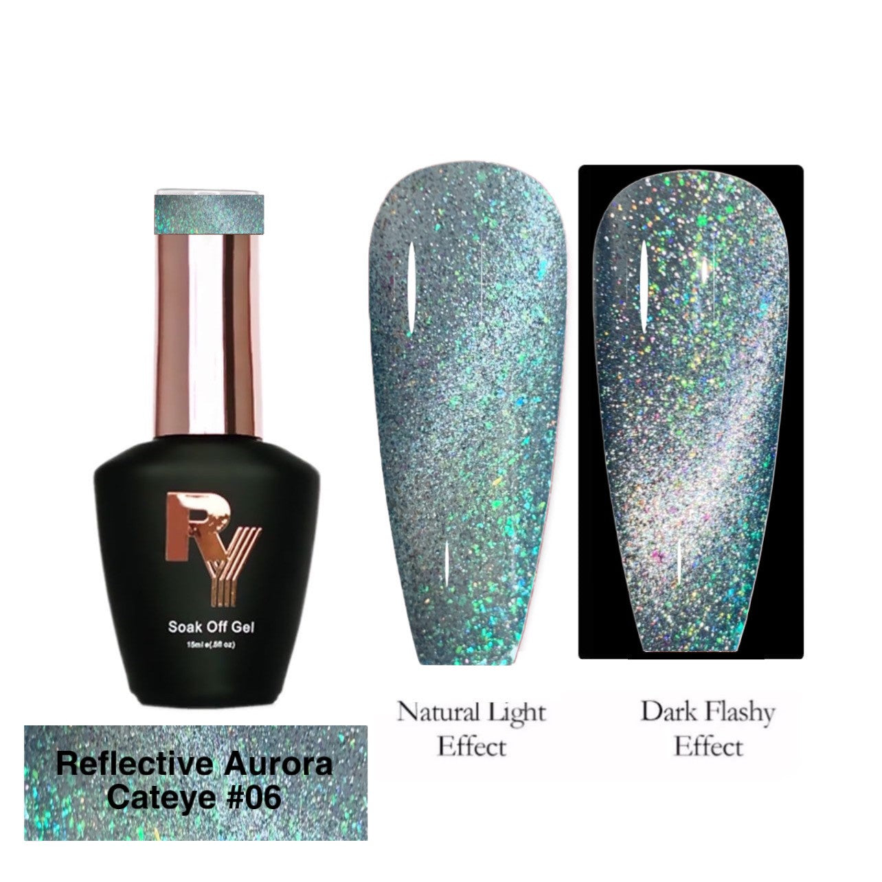 Reflect. Aurora Flake Cat Eye 6
