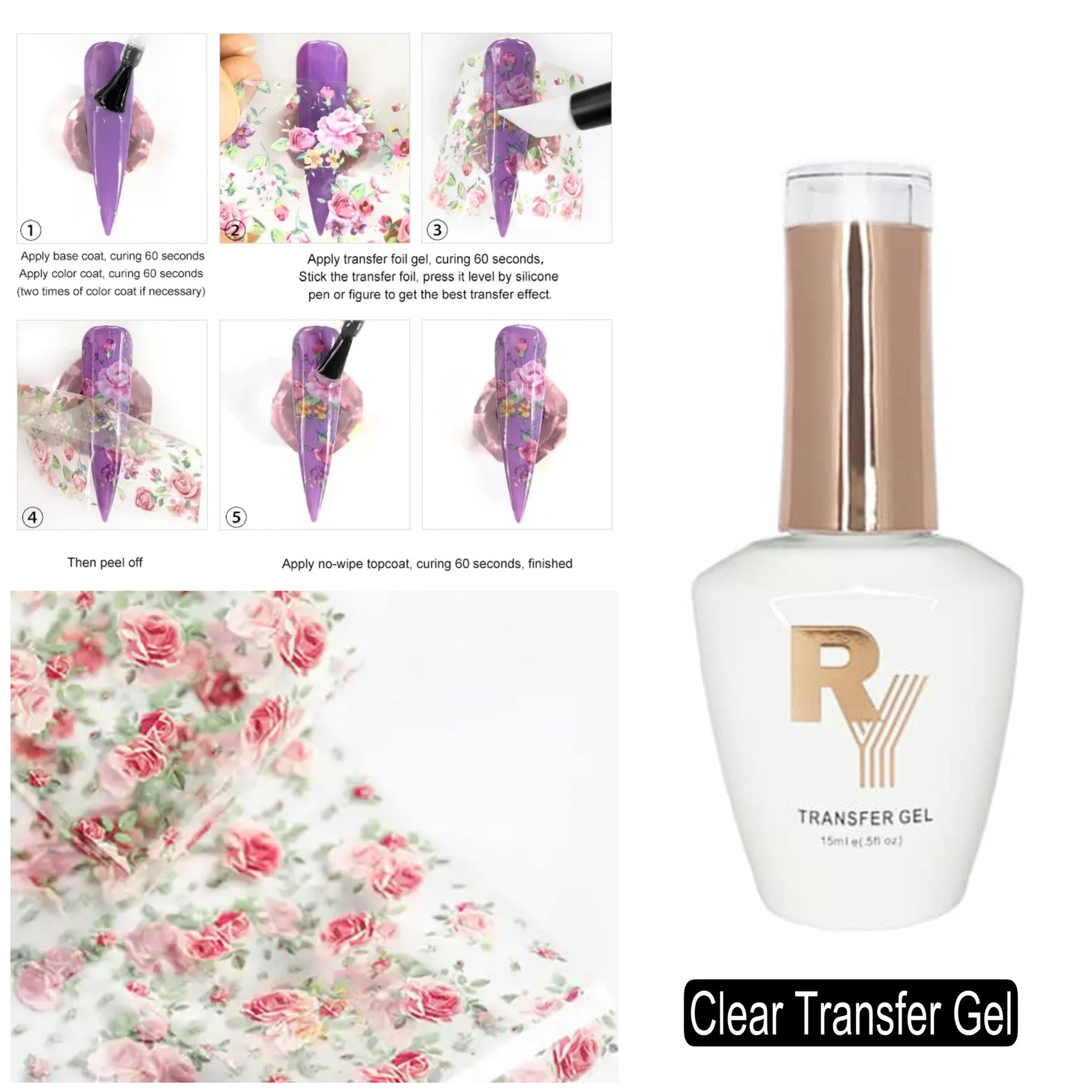Foil Transfer Gel