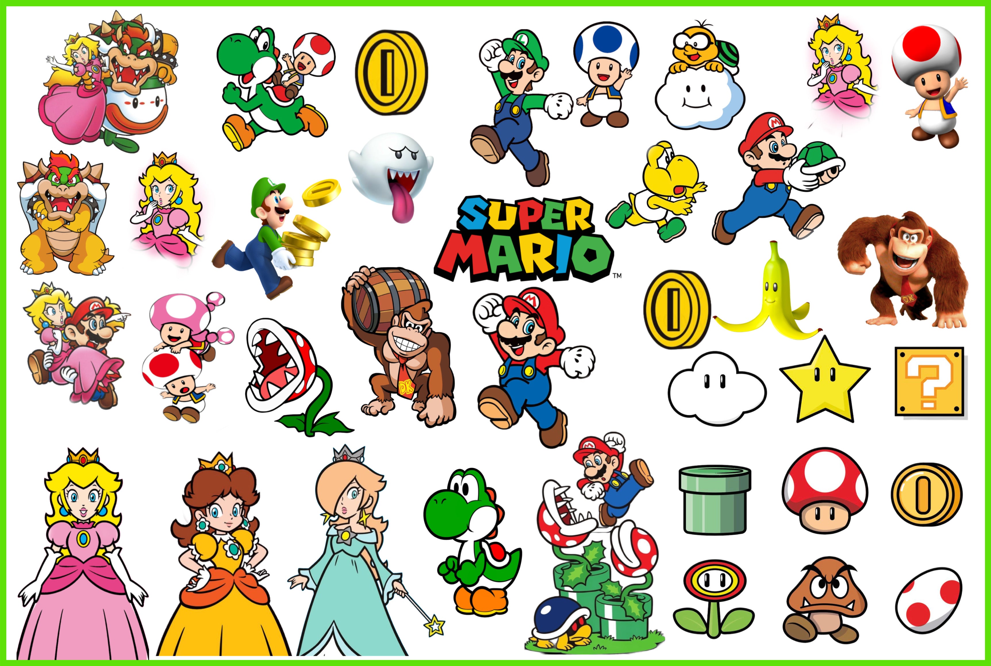 Super Mario - Premium Decal
