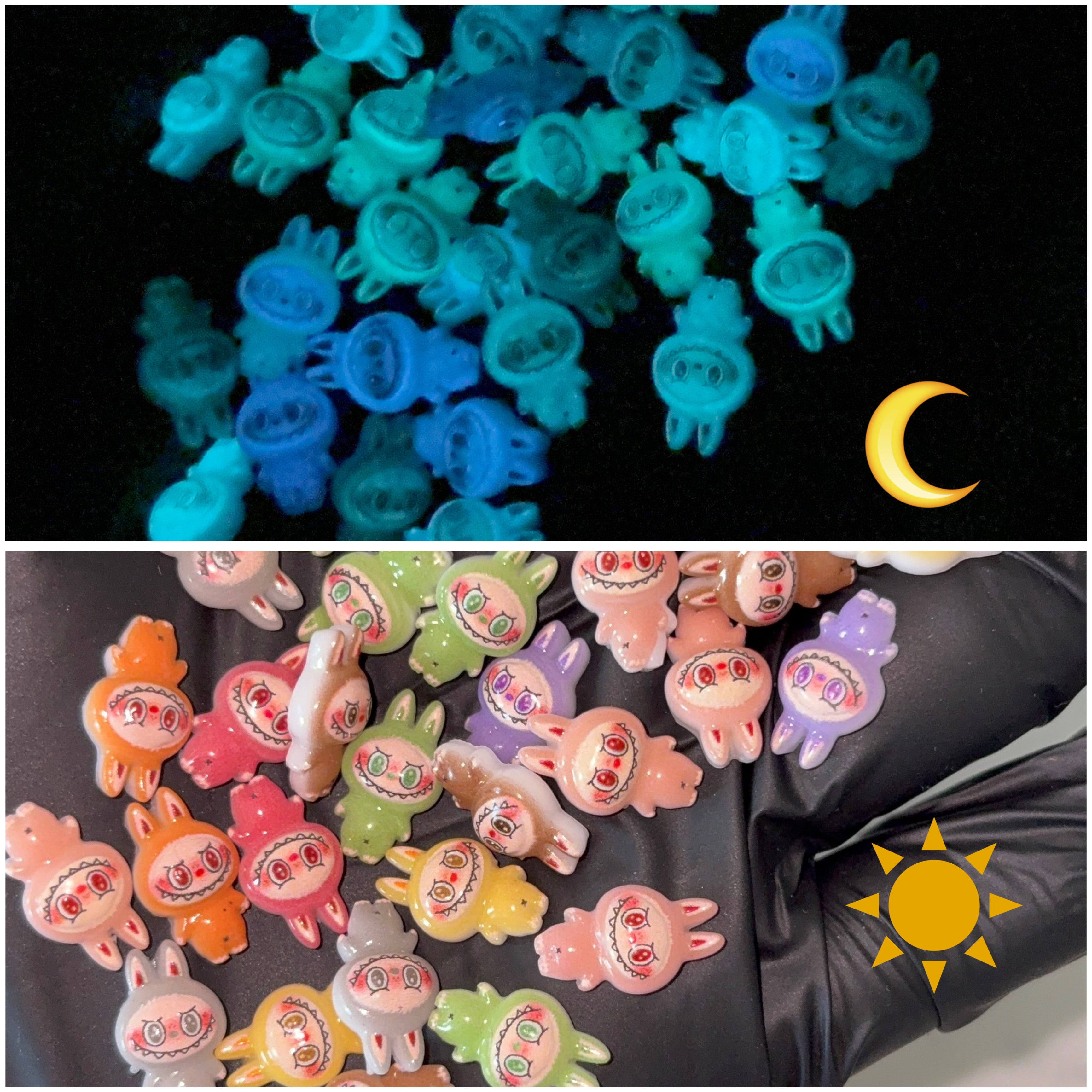 Labubu Glow Charms