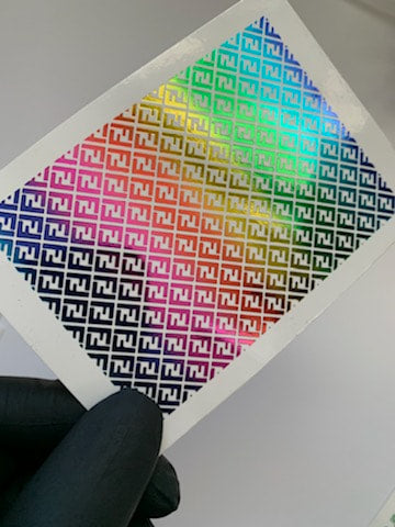 Metallic Decal - Fendi