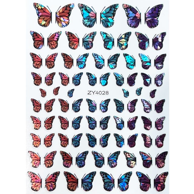 Butterfly Stickers 028
