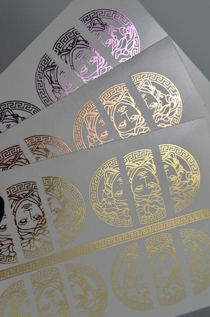 Metallic Decal - Versace