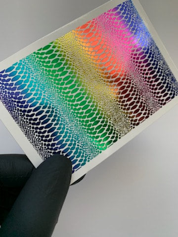Metallic Snake Skin Premium