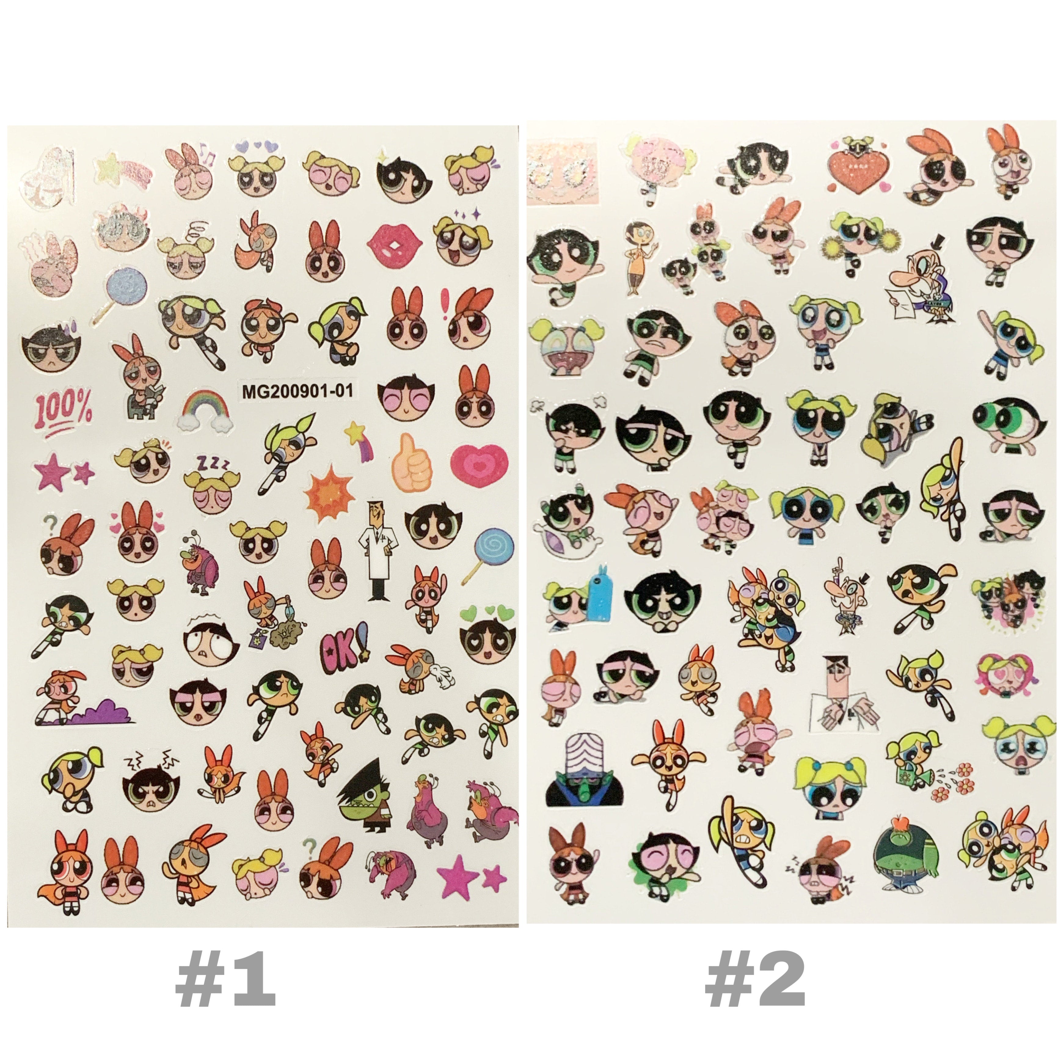 Powerpuff Girls Stickers Set